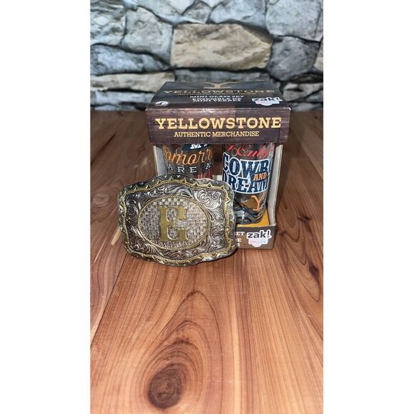 Accessories | Western Belt Buckle With E Marked On Back Crumrine Reno ...